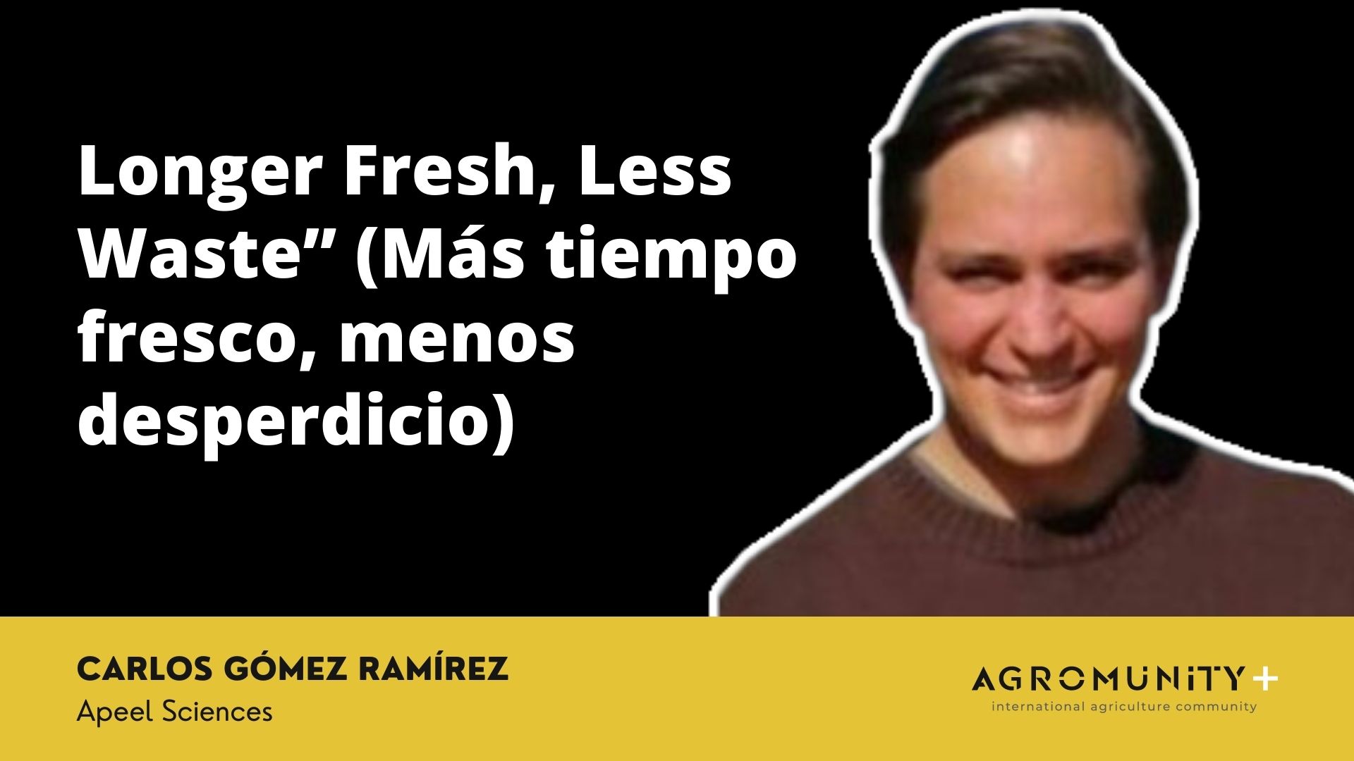 "Longer Fresh, Less Waste" (Más tiempo fresco, menos desperdicio ...